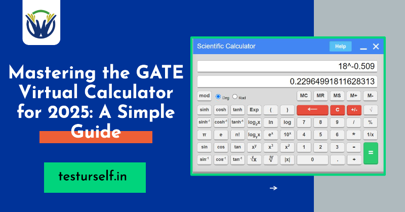 GATE Virtual Calculator 2025 TestUrSelf